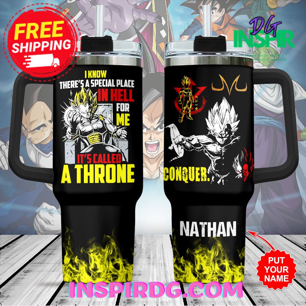 Dragon Ball Personalized 40oz Stanley Tumbler - InspirDG