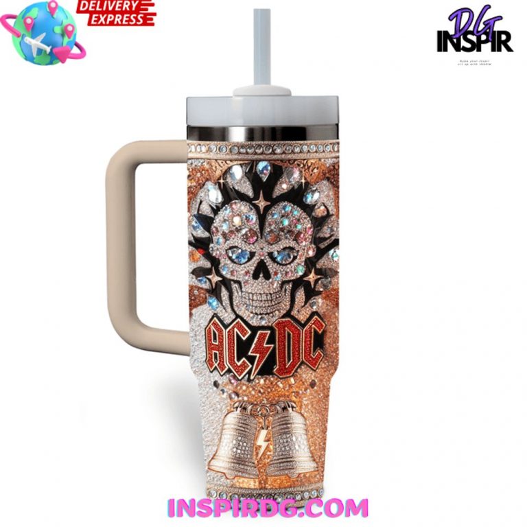 AC/DC Power Up Ruby Diamond Stanley Tumbler Cup - InspirDG