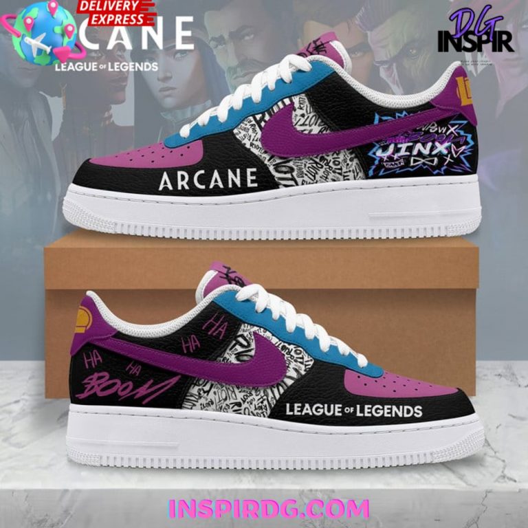 Arcane League of Legends VI Limited Edition Nike Air Force 1 - InspirDG