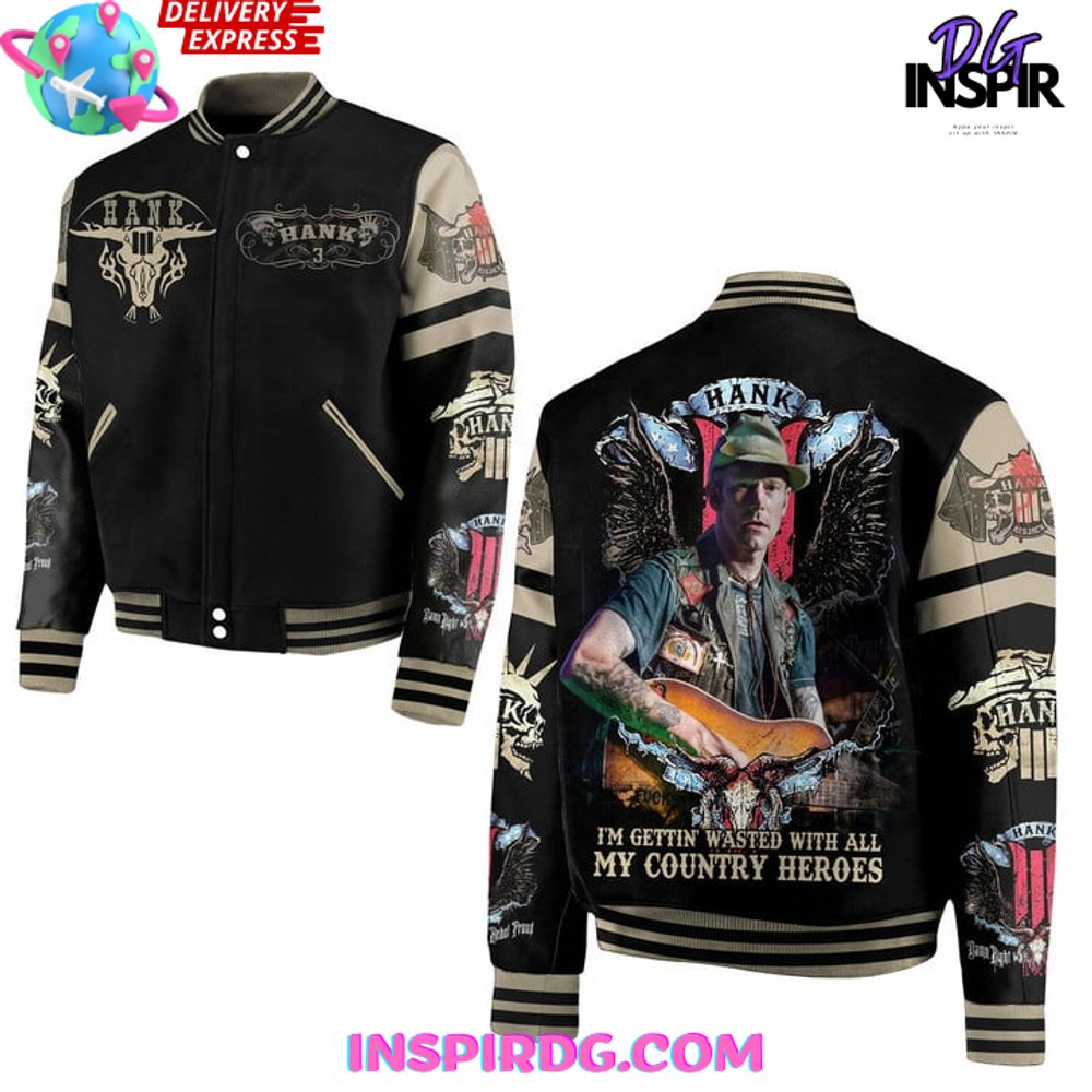 Hank Williams III Limited Edition Baseball Jacket - InspirDG