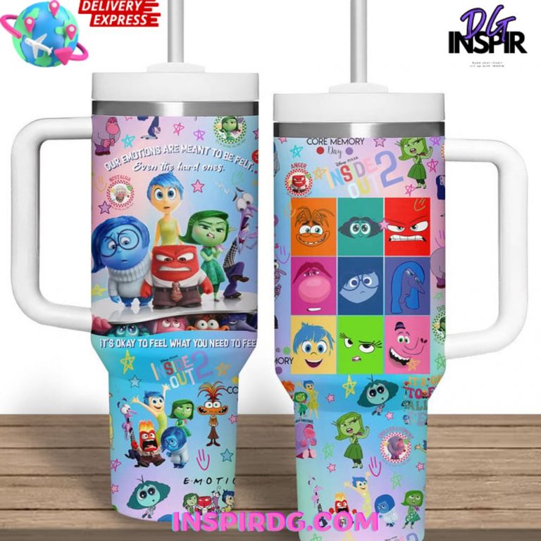 Inside Out 2 Disney Pixar Stanley Tumbler Cup - InspirDG
