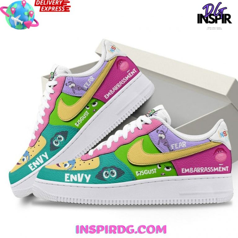 Inside Out Walt Disney Nike Air Force 1 Sneaker - InspirDG