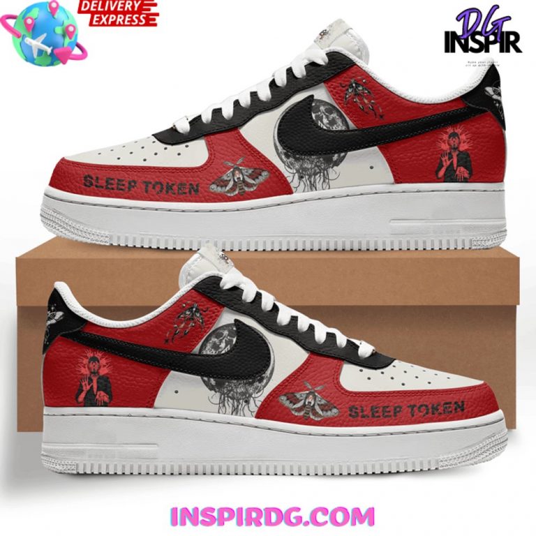 Sleep Token Red Rocks Nike Air Force 1 Sneaker - InspirDG