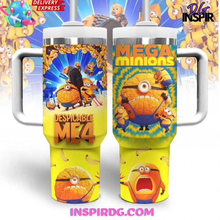 Despicable Me 4 Mega Minions Stanley Tumbler Cup - InspirDG