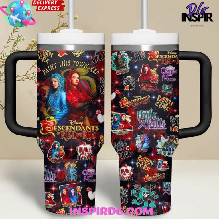 Disney Descendants Rise of Red Stanley Tumbler Cup - InspirDG