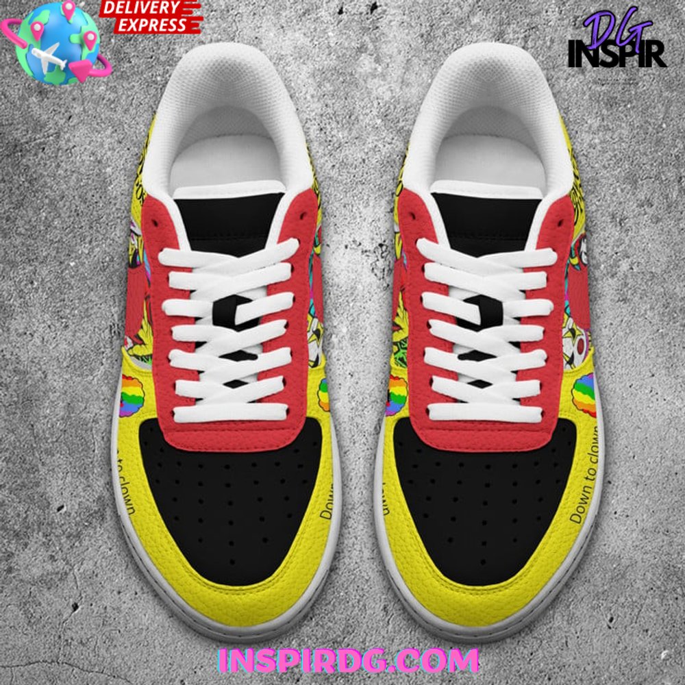 Insane Clown Posse Nike Air Force 1 Sneaker - InspirDG