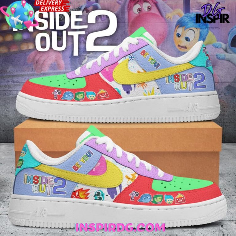 Inside Out 2 Be You Nike Air Force 1 - InspirDG
