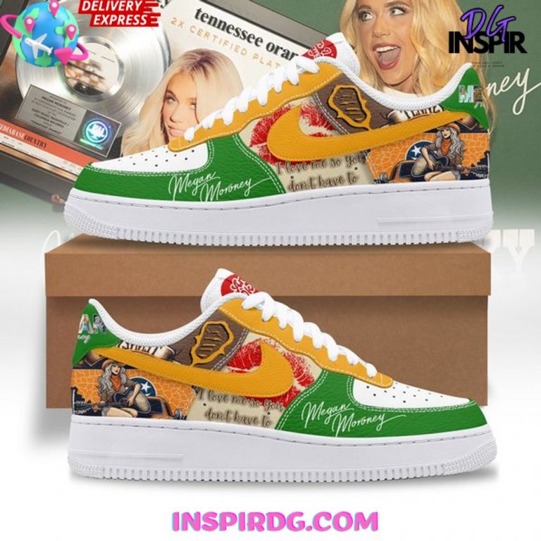 Megan Moroney Limited Edition Nike Air Force 1 - InspirDG