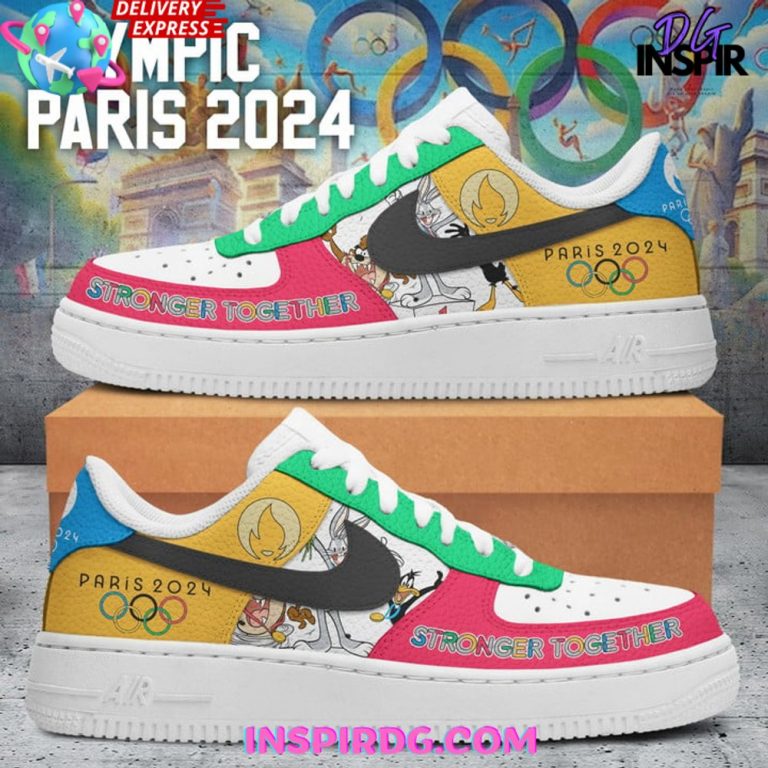 Olympic Paris 2024 Stronger Together Nike Air Force 1 - InspirDG