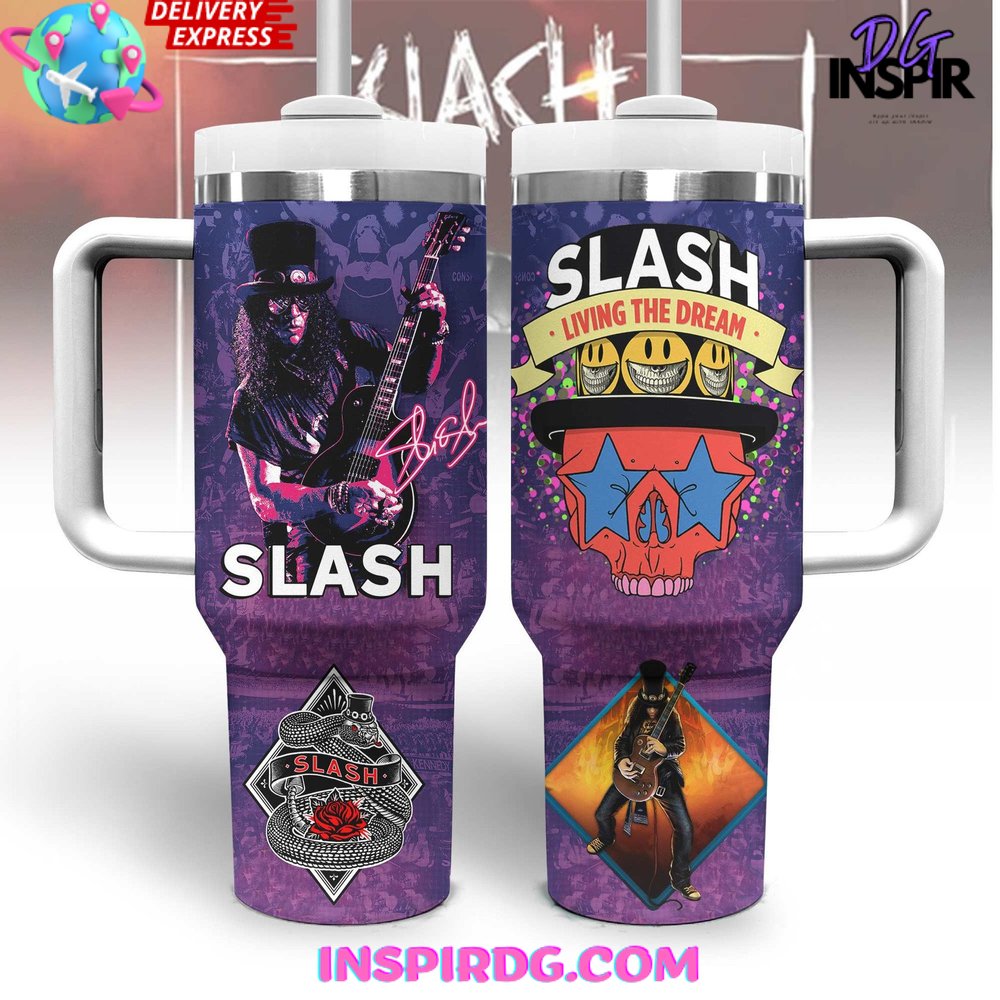 Slash Living The Dream Stanley Tumbler Cup - InspirDG
