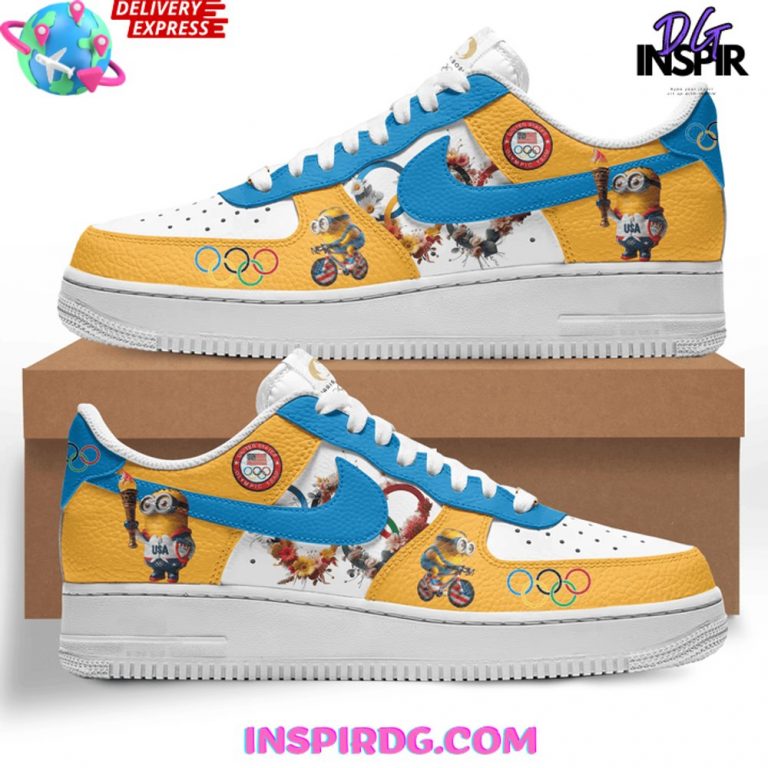 USA Olympics Minions Limited Edition Air Force 1 - InspirDG