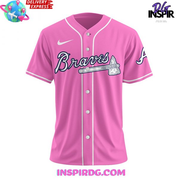 Atlanta Braves x Barbie Night Game 2024 Jersey - InspirDG