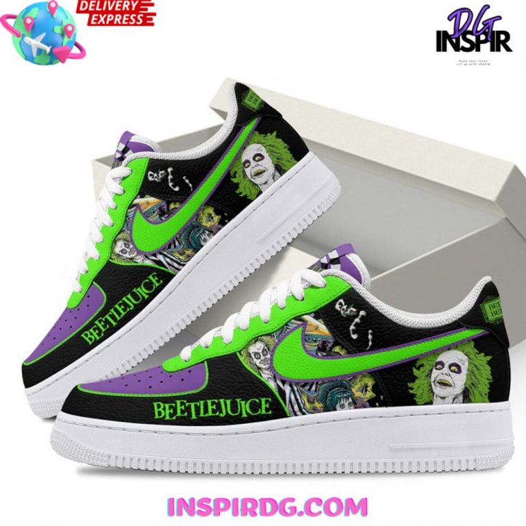 Beetlejuice x Nike Limited Edition Air Force 1 - InspirDG