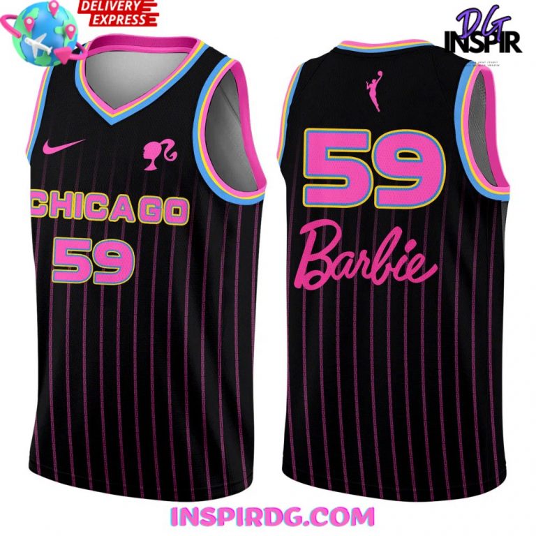 WNBA Chicago Sky x Barbie Night Game 2024 Basketball Jersey - InspirDG