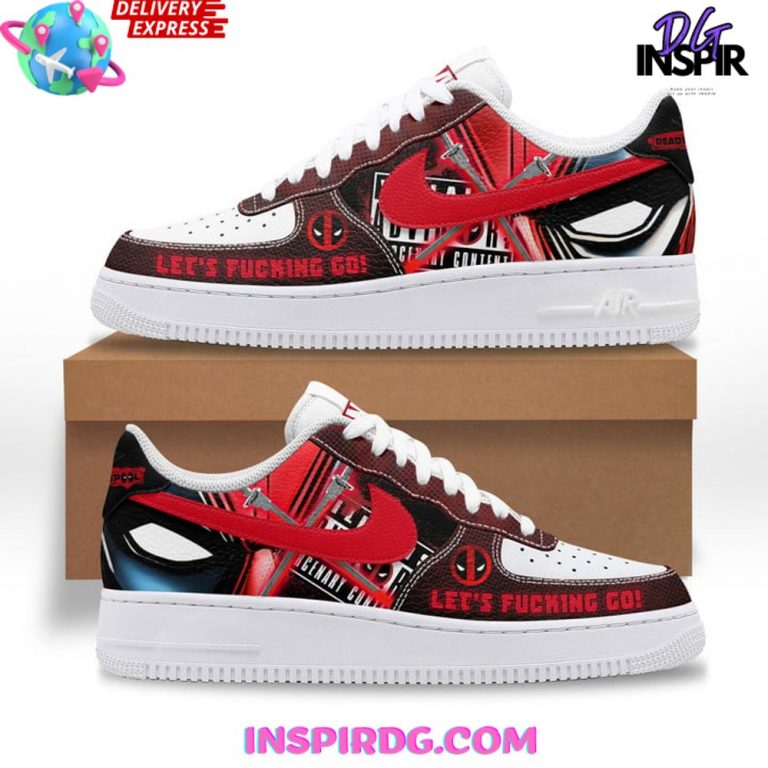 Deadpool x Nike Special Edition Air Force 1 - InspirDG