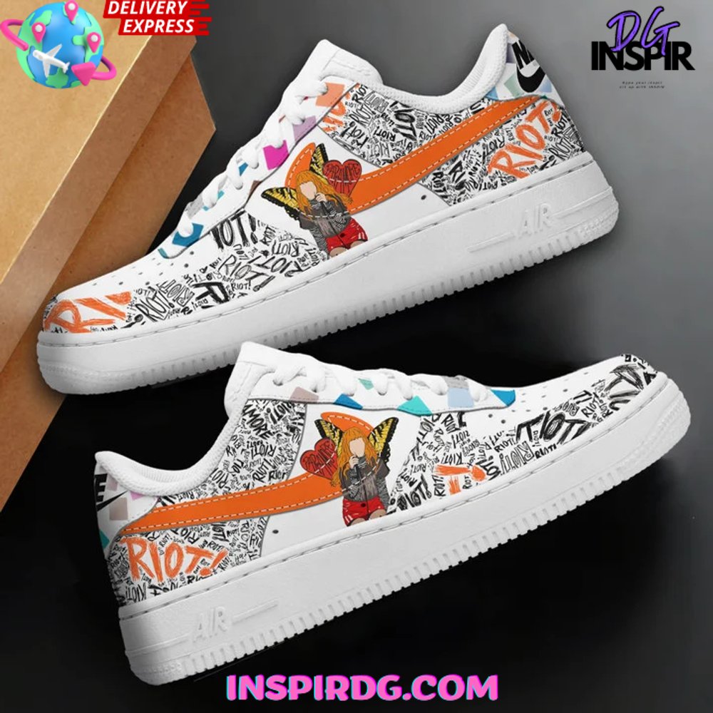 Hayley Williams Riot Limited Edition Air Force 1 - InspirDG