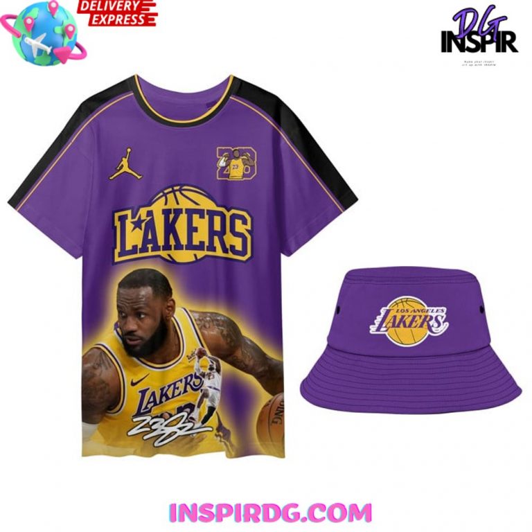 Lebron James Los Angeles Lakers Special Edition T-Shirt - InspirDG
