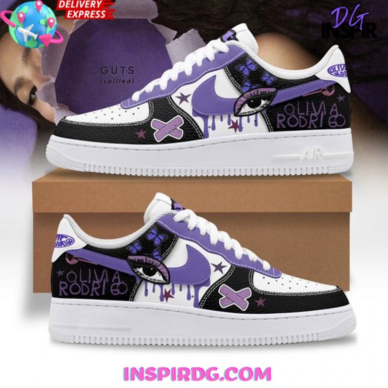 Olivia Rodrigo Guts Special Edition Nike Air Force 1 - InspirDG