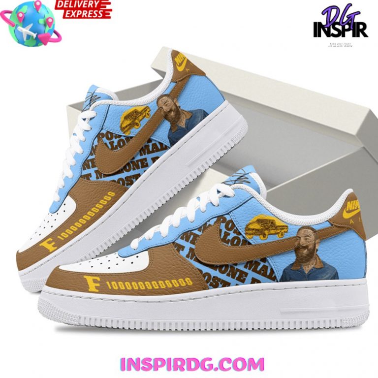Post Malone F1 Trillion Limited Edition Air Force 1 - InspirDG