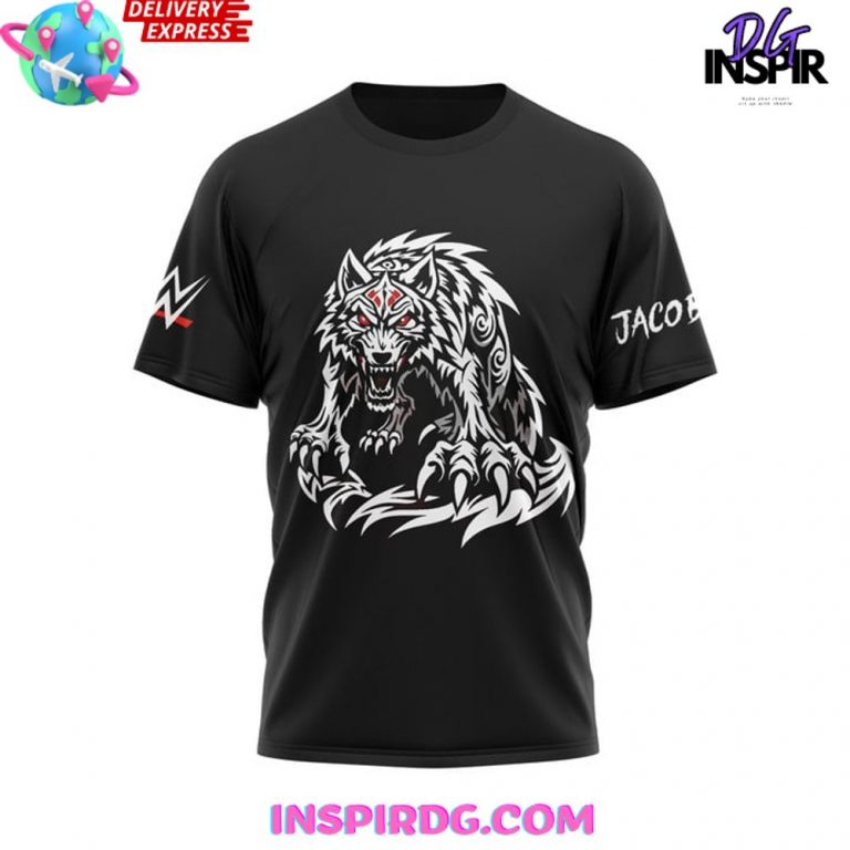 WWE JACOB FATU THE SAMOAN WEREWOLF T-SHIRT - InspirDG