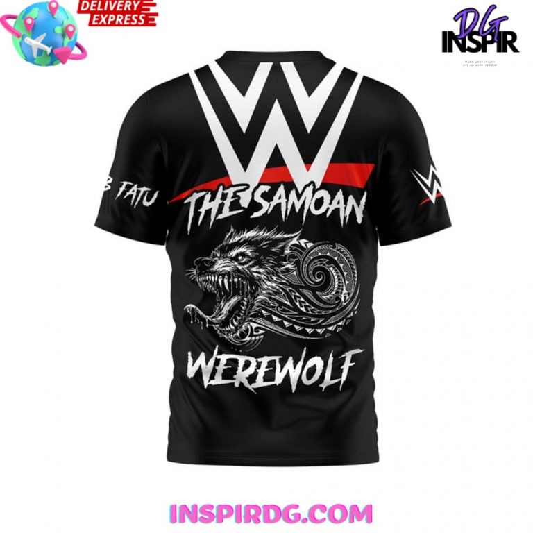 WWE JACOB FATU THE SAMOAN WEREWOLF T-SHIRT - InspirDG