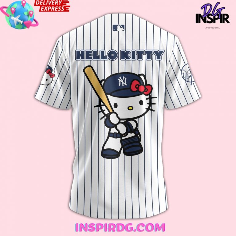 Hello Kitty x New York Yankees 2024 Baseball Jersey - InspirDG