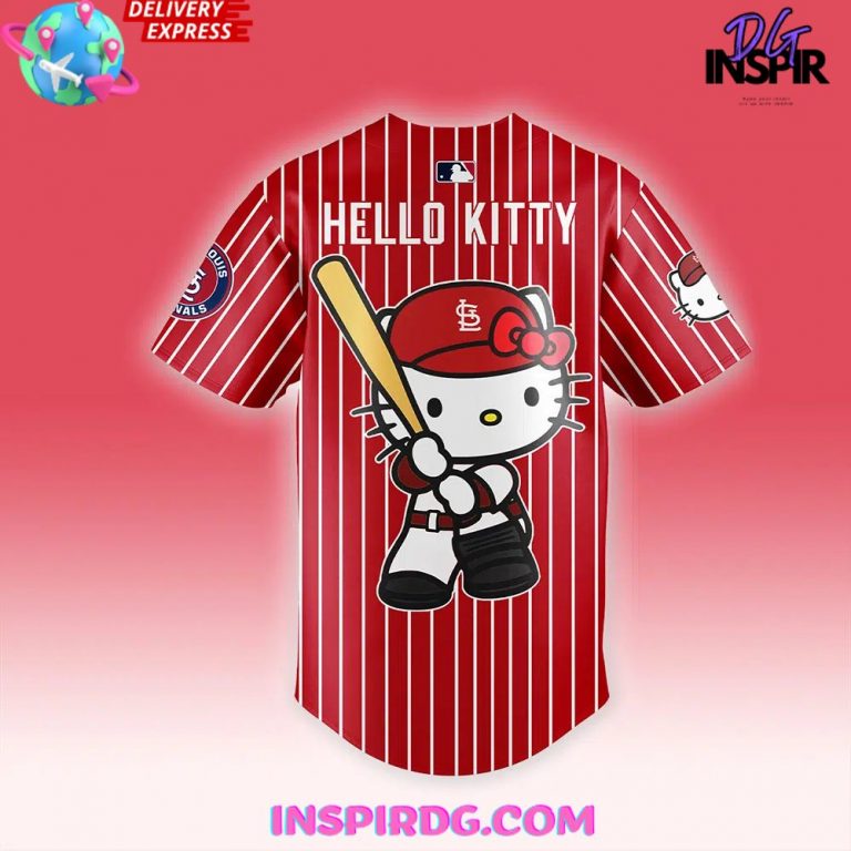 Hello Kitty x St. Louis Cardinals 50th Anniversary Baseball Jersey ...