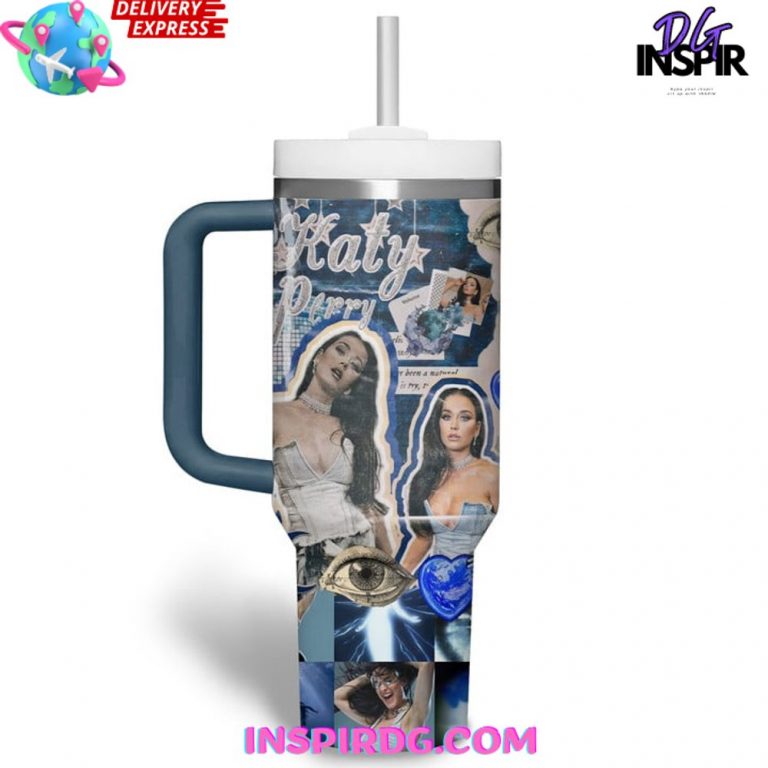 Katy Perry Iconic Collage Stanley Tumbler Cup - InspirDG