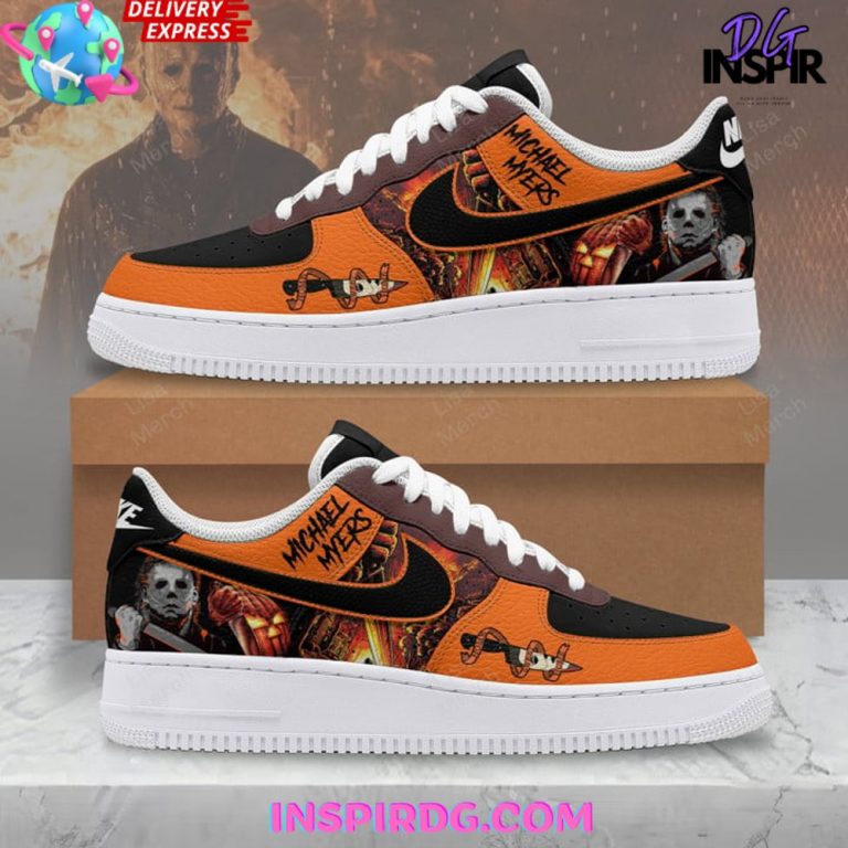 Michael Myers Horror Limited Edition Nike Air Force 1 - InspirDG
