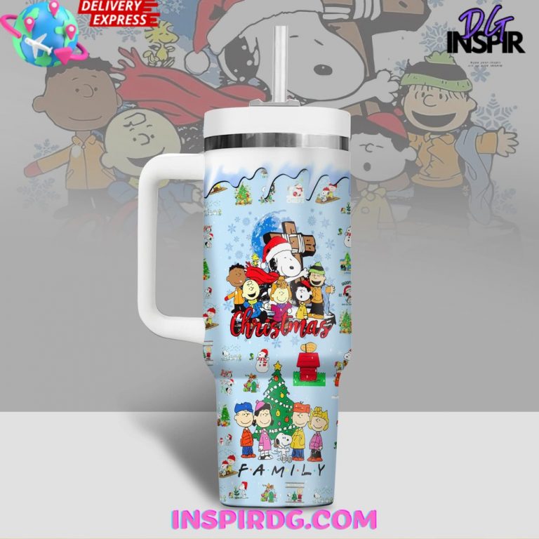Snoopy Merry Christmas Special Stanley Tumbler Cup - InspirDG