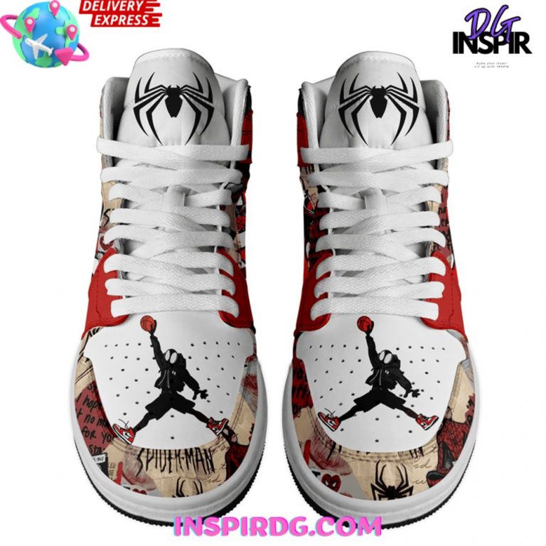Spiderman x Venom Marvel Limited Edition Nike Air Jordan 1 - InspirDG
