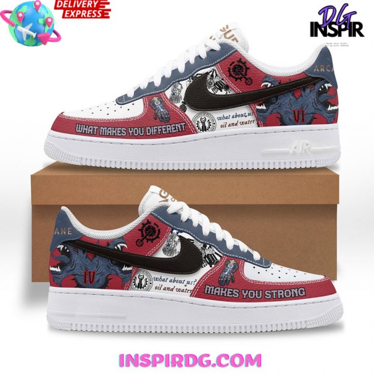 Arcane League of Legends VI Limited Edition Nike Air Force 1 - InspirDG