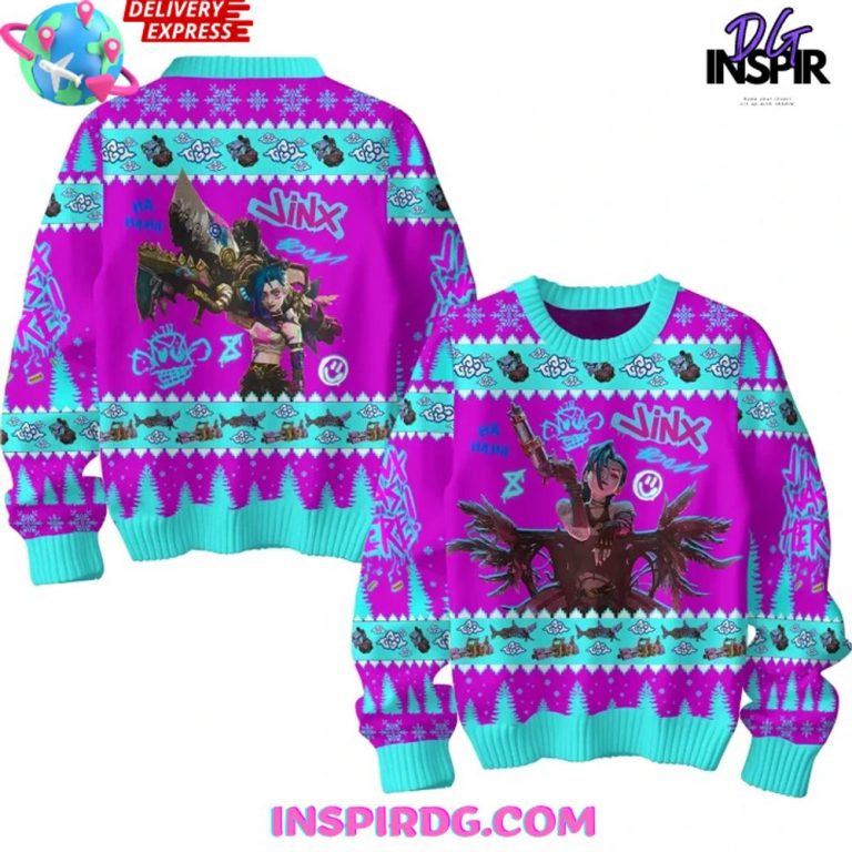 Arcane Jinx Special Edition Ugly Sweater - InspirDG