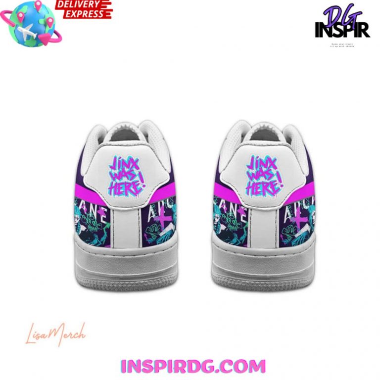 Arcane Jinx Was Here Limited Edition Nike Air Force 1 - InspirDG