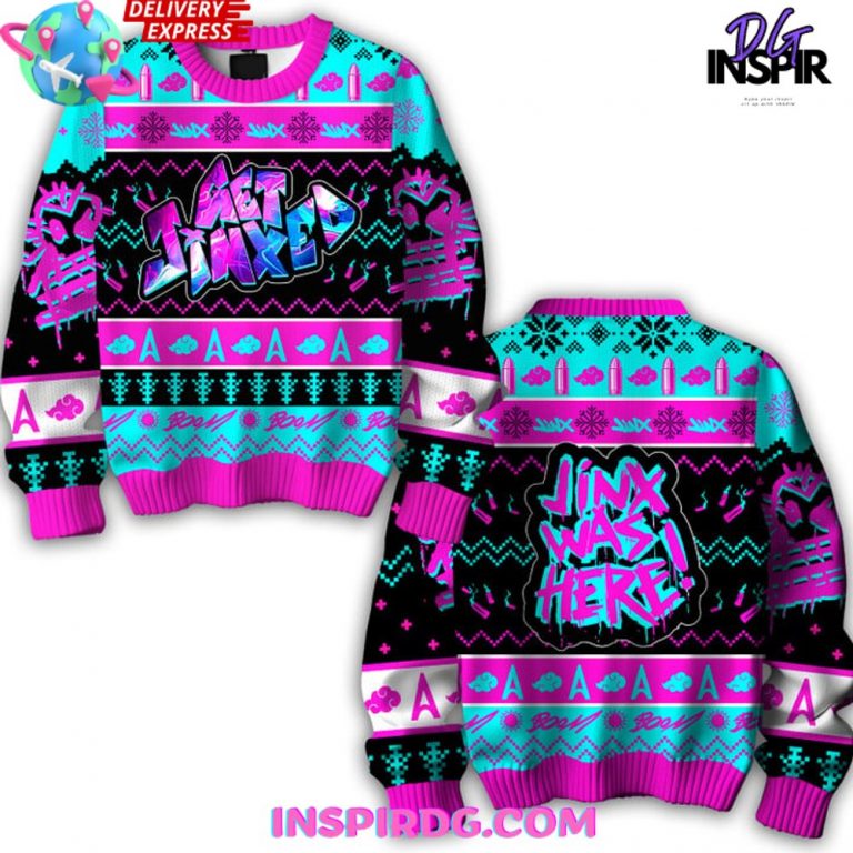 Arcane League of Legends Jinx Limited Edition Sweater - InspirDG