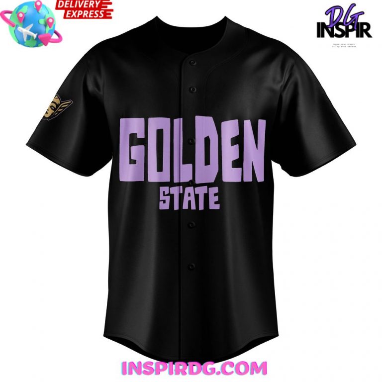 Golden State Valkyries Secondary Logo Special Edition Baseball Jersey ...