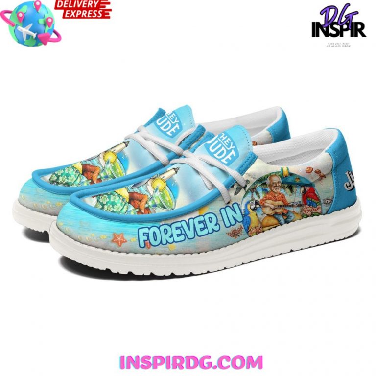 Jimmy Buffett Margaritaville Limited Edition Hey Dude Shoes - InspirDG