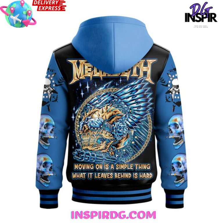 Megadeth Band Limited Edition Hooded Varsity Jacket - InspirDG