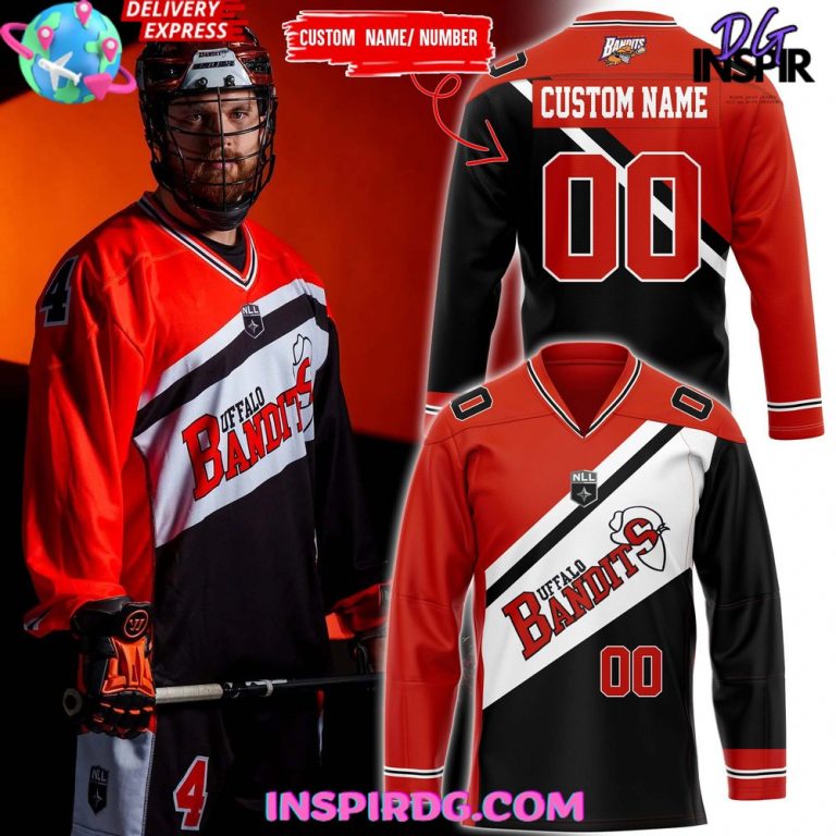 Buffalo Bandits Road to the 3Peat Special Jersey - InspirDG