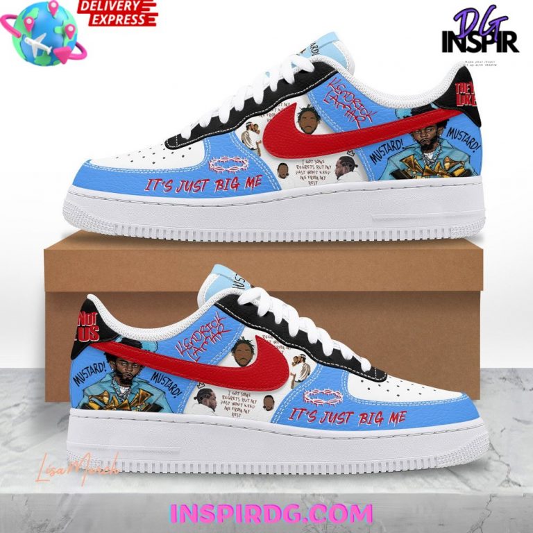 Kendrick Lamar Grammy Limited Edition Nike Air Force 1 - InspirDG
