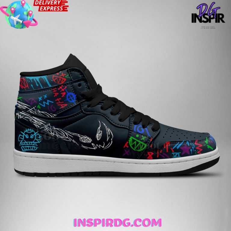 Jinx Arcane Graffiti Limited Edition Air Jordan 1 - InspirDG