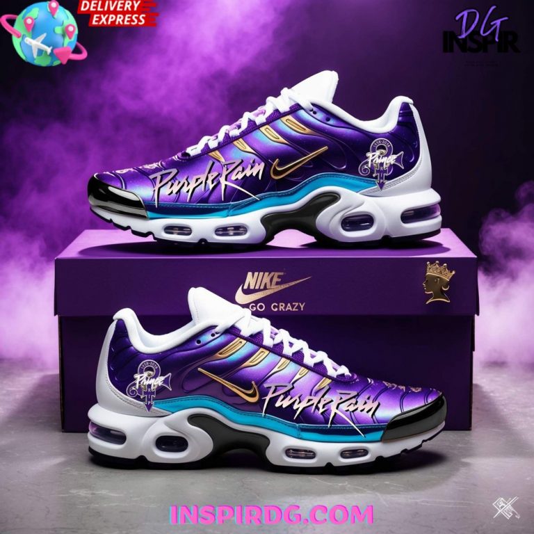 Prince Purple Rain Limited Edition Nike Air Max Plus - InspirDG