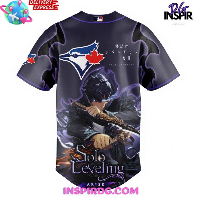 Solo Leveling x Toronto Blue Jays Special Baseball Jersey - InspirDG