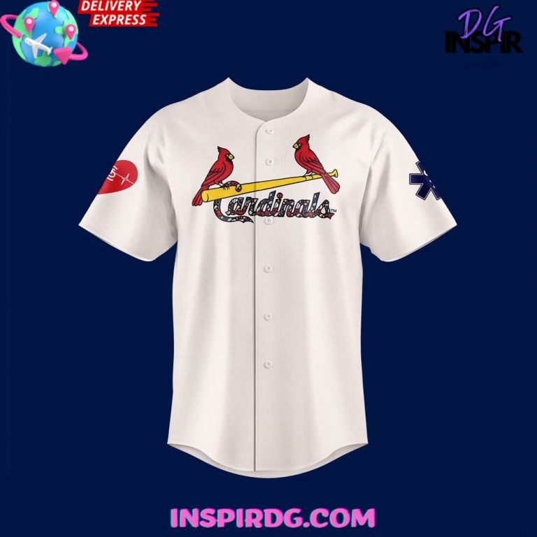 St. Louis Cardinals x Nurse Appreciation 2025 Baseball Jersey - InspirDG