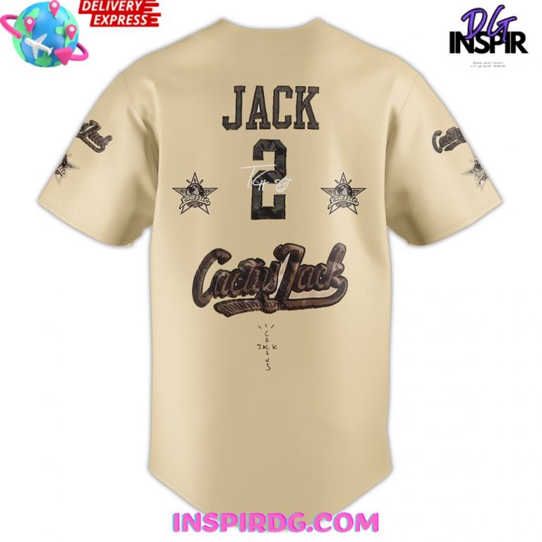 Travis Scott Cactus Jack Signature Limited Baseball Jersey - InspirDG