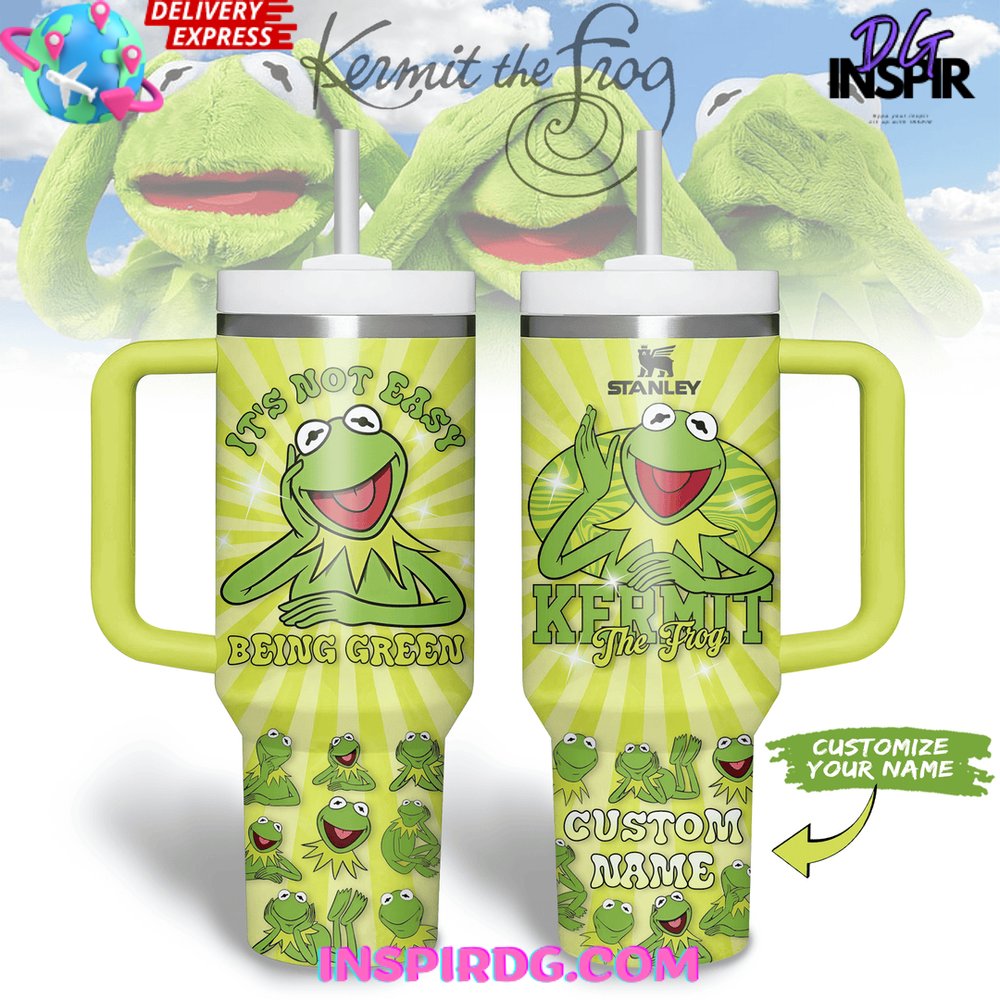 Kermit the Frog Special Edition Stanley Tumbler Cup - InspirDG