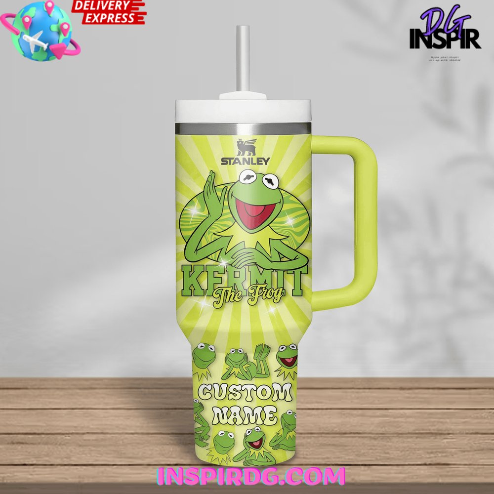 Kermit the Frog Special Edition Stanley Tumbler Cup - InspirDG