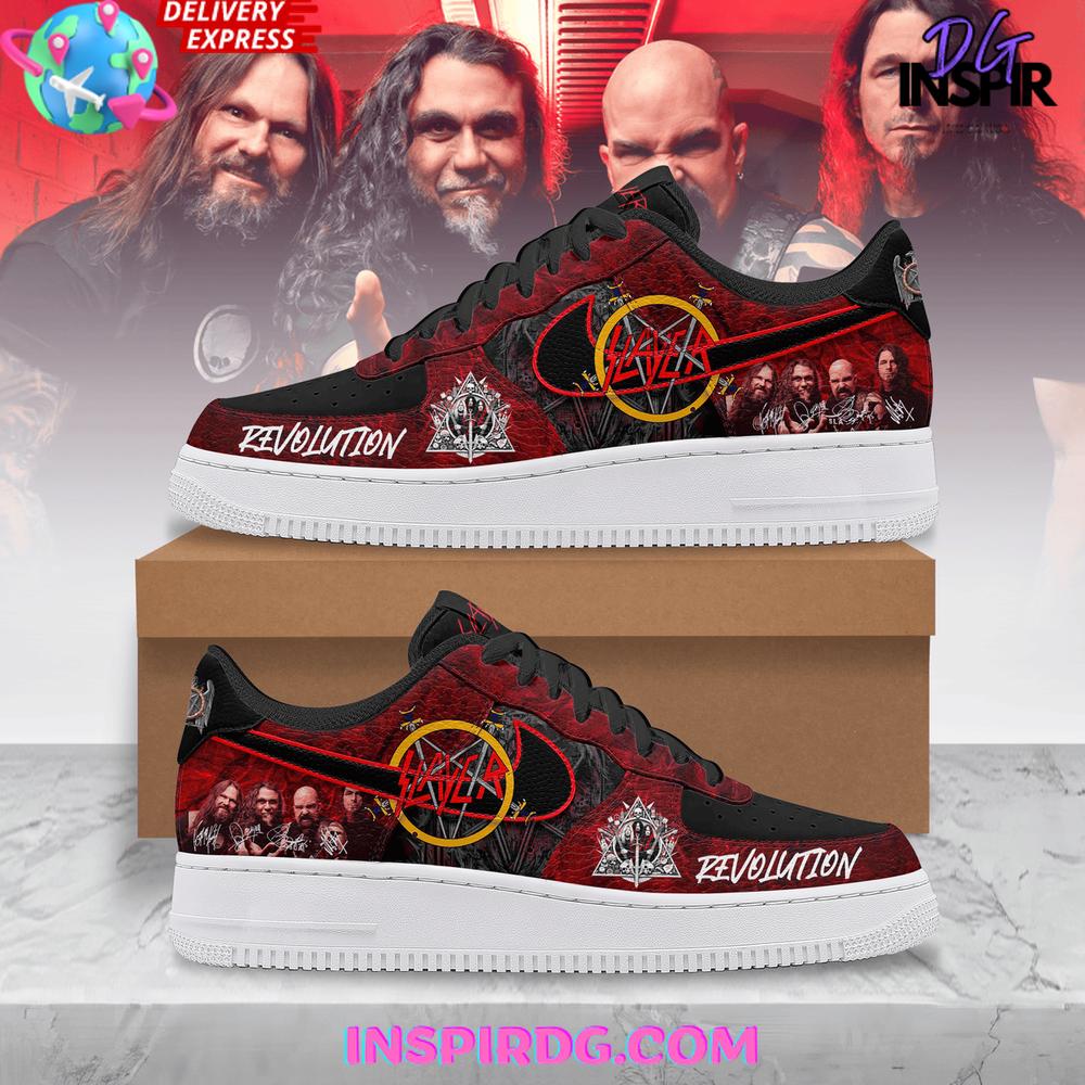 Slayer Revolution Limited Edition Nike Air Force 1 - InspirDG