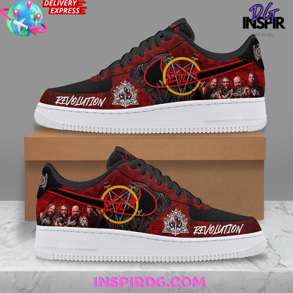 Slayer Revolution Limited Edition Nike Air Force 1 - InspirDG