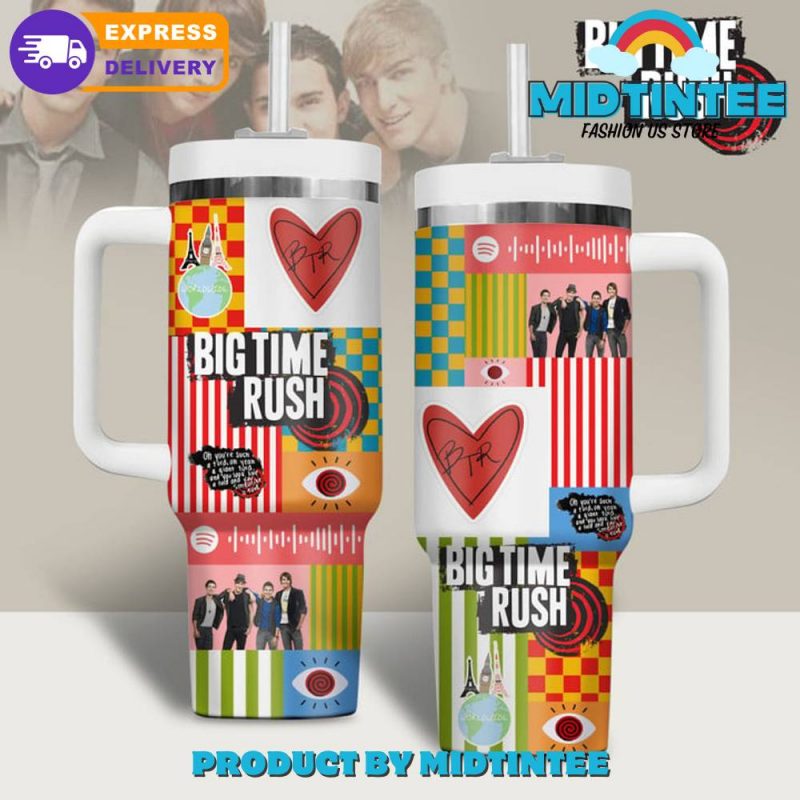 Big Time Rush 40 oz Stanley Tumbler - Midtintee